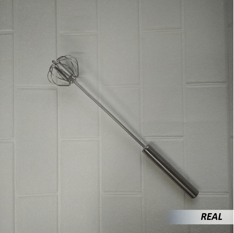 Batidor de Mano de Acero Inoxidable - Todo Megacentro